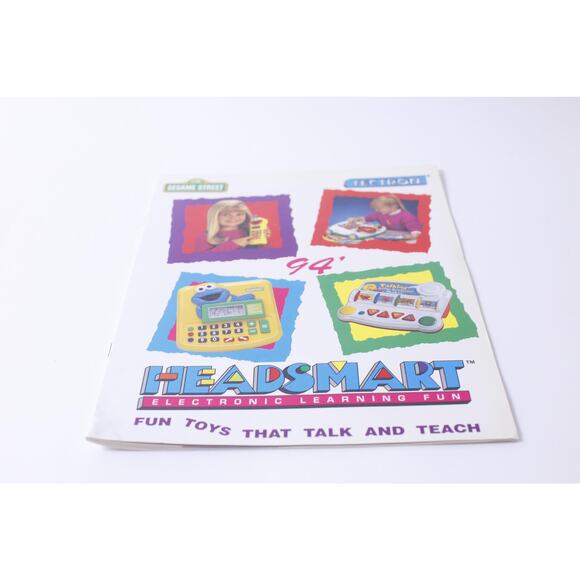Accents | Sesame Street Headsmart Electronic Learning Fun Tectron 1994 ...